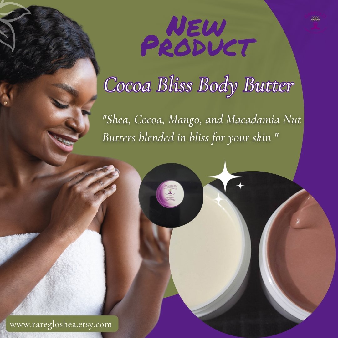 Introducing Decadent Chocolate Body Collection – RareGlo Organic Shea ...
